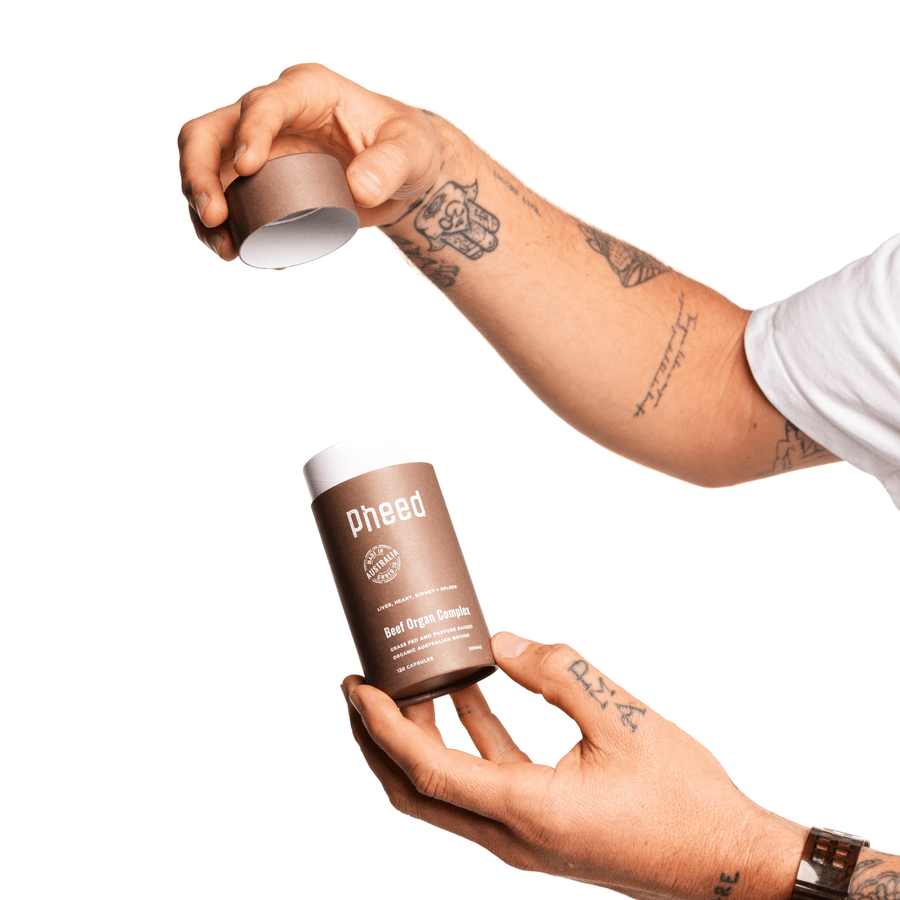 Beef Organ Capsules - Heart, Kidney, Liver + Spleen - Australian Organ ...